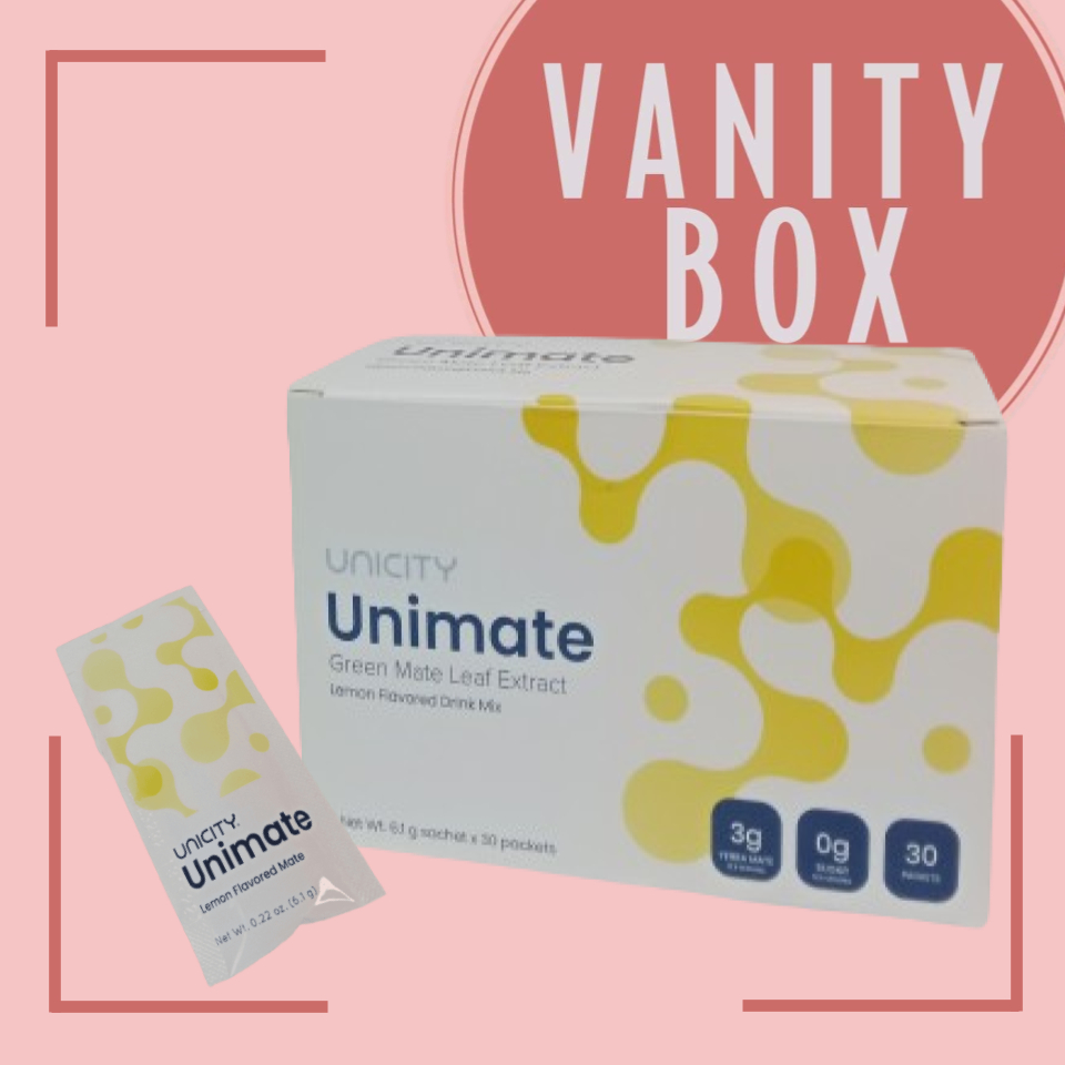 Unicity Unimate Flavored Green Mate Leaf Extract Powdered Drink ...