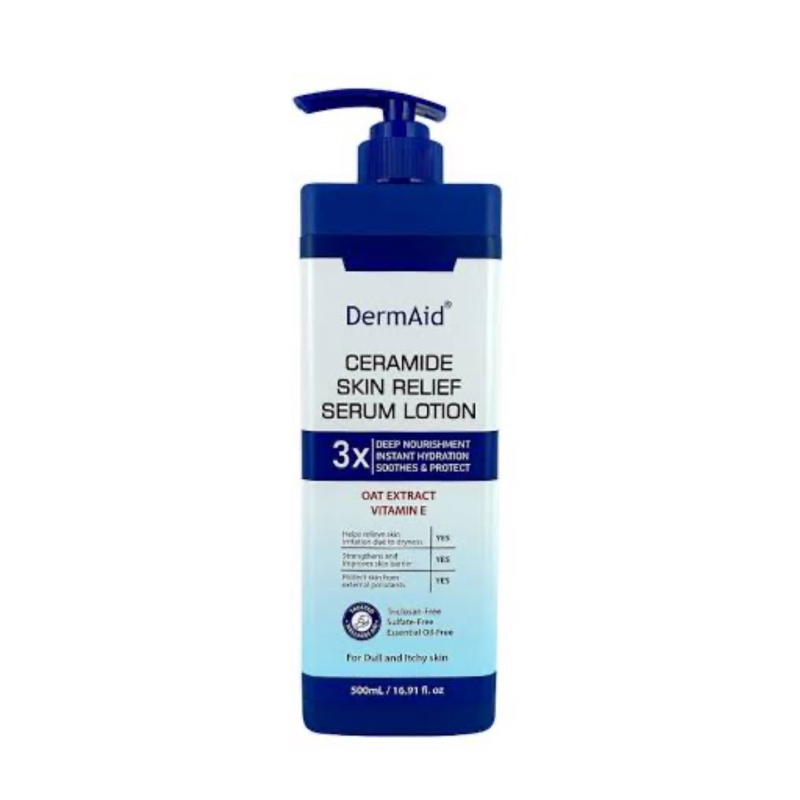 Dermaid Ceramide Skin Relief Serum Lotion | Shopee Philippines