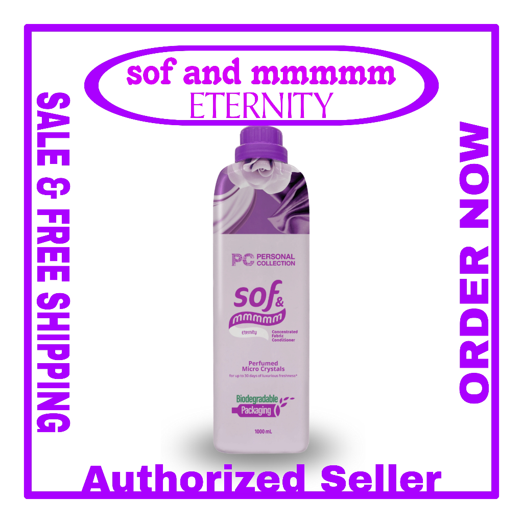 Sof ETERNITY Fabric Conditioner | Shopee Philippines