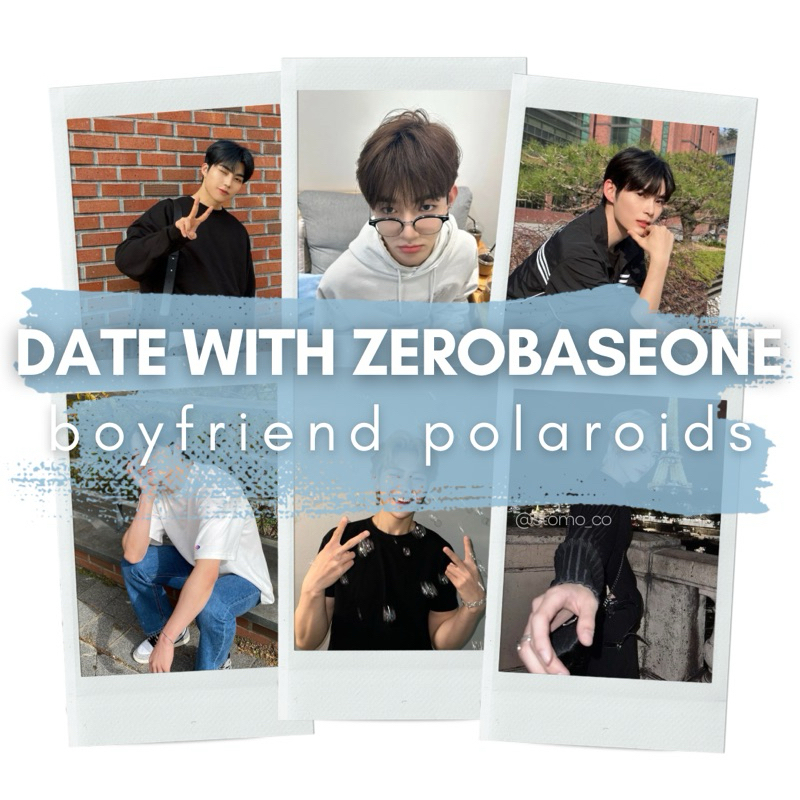ZEROBASEONE Boyfriend Instax Style Photo Print | STOMO CO. || zb1 ...