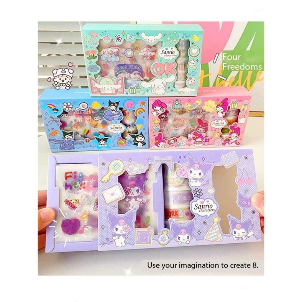 Sunny Shop Handbook Sticker Set Beautiful Tape DIY student Handbook ...