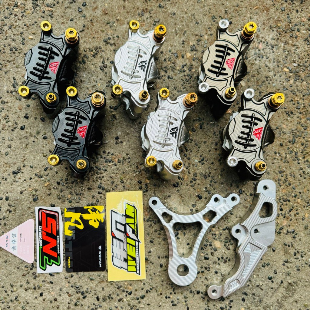 7N's Weifan ORIGINAL Caliper Set [Front220mm+Rear190mm] for Raider150 ...