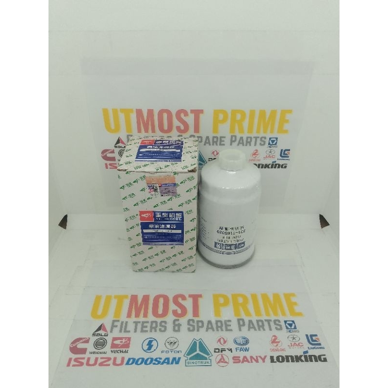 MEGATRUX FUEL FILTER CX0710B 231-1105020 LIUGONG XCMG SDLG T-KING YC6G ...