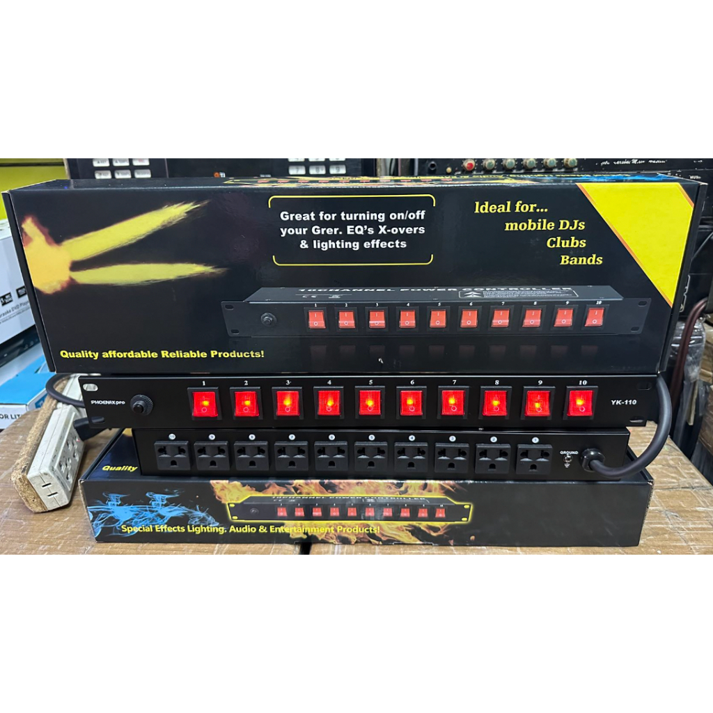 YK-110 Phoenix Pro power switch controller 10 channel switch controller ...
