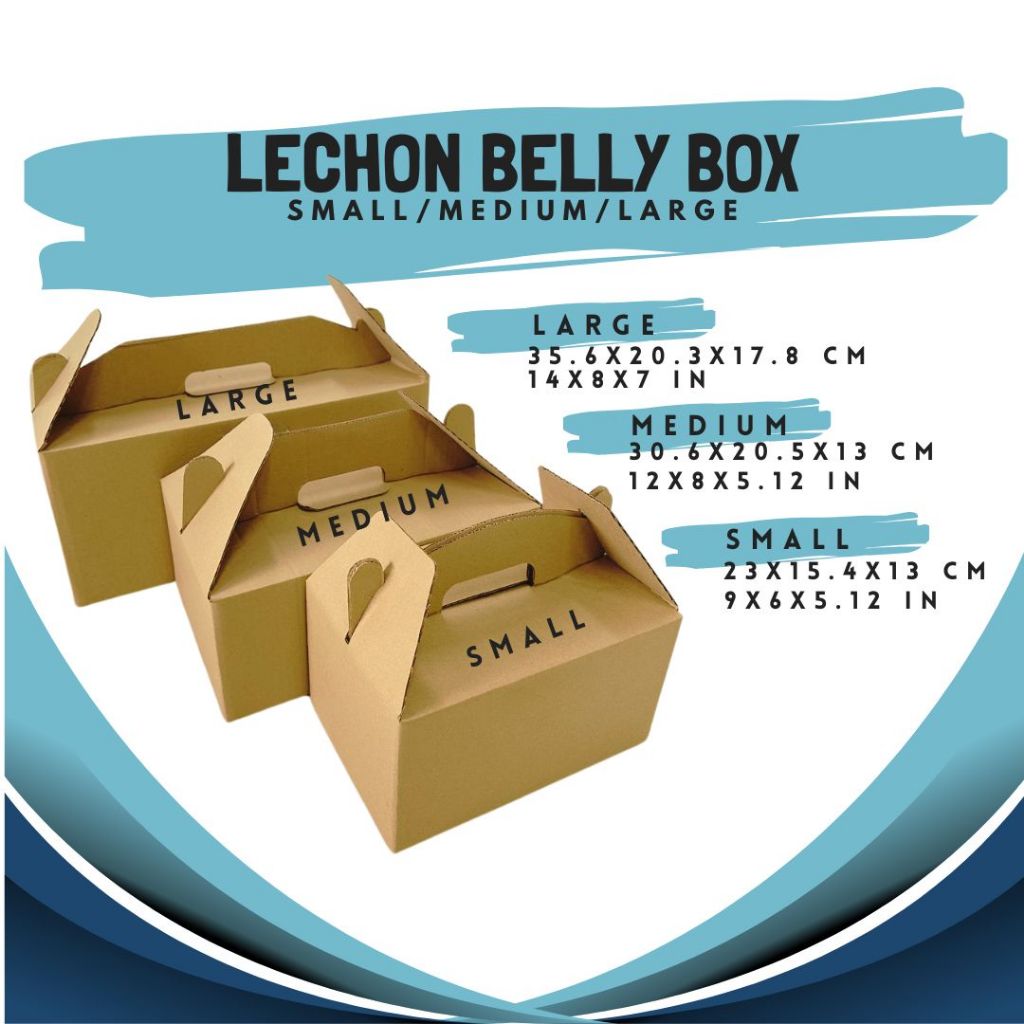 Lechon Belly Box / Chicken Box / Fruit Box Sold per Piece | Shopee ...