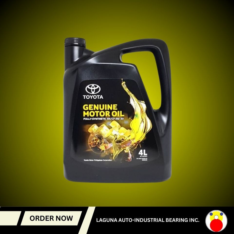 Toyota Genuine Motor Oil Fully Synthetic SN _ CF 5W - 30 Gasoline ...
