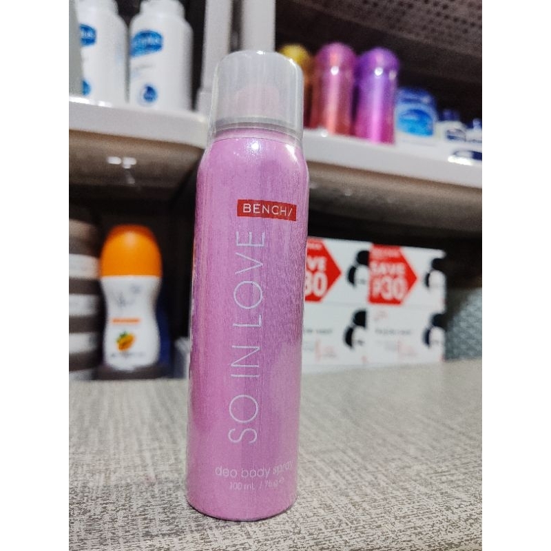 Bench BS So Inlove 50ml or 100ml | Shopee Philippines