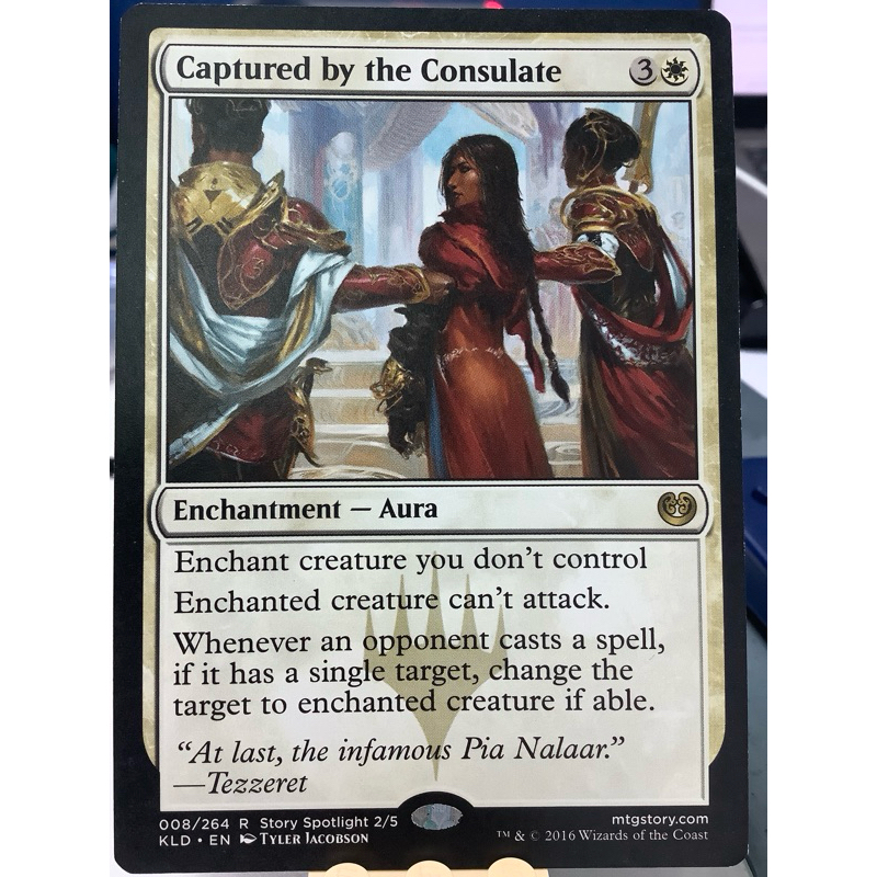 MAGIC: The Gathering - Captured by the Consulate (Kaladesh) | Shopee ...