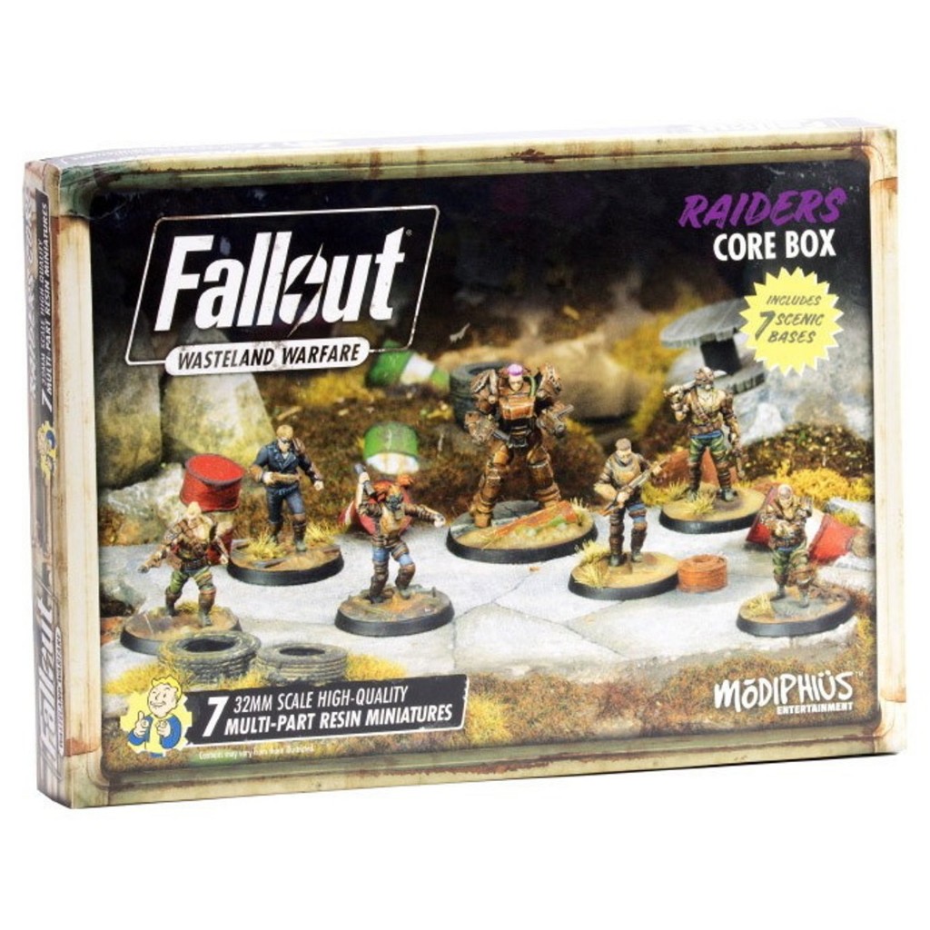 RAIDERS Core Box - Fallout Wasteland Warfare / Modiphius / DND / PF2E ...