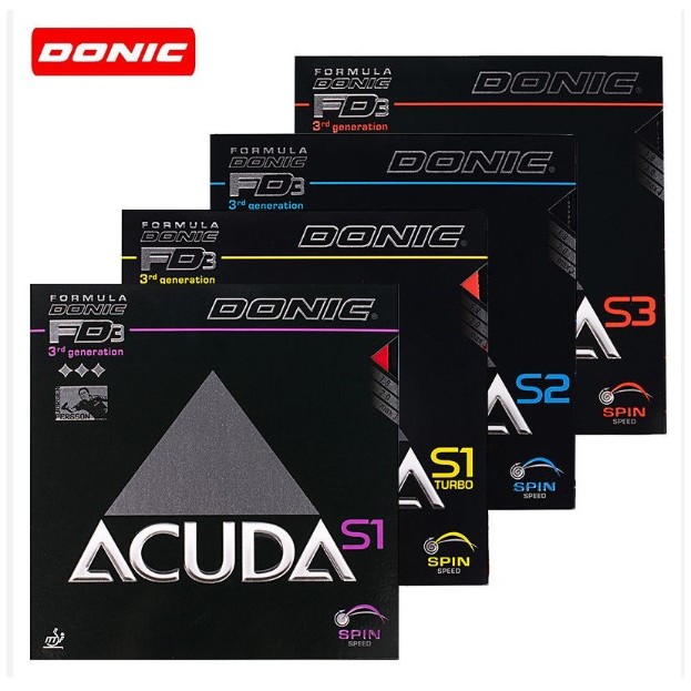 Donic Acuda S1 Turbo / S1 / S2 / S3 / Desto F1 / F2 / F3 Original Donic ...