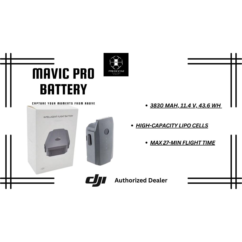DJI Mavic Pro Battery (Original and Brandnew) | Shopee Philippines