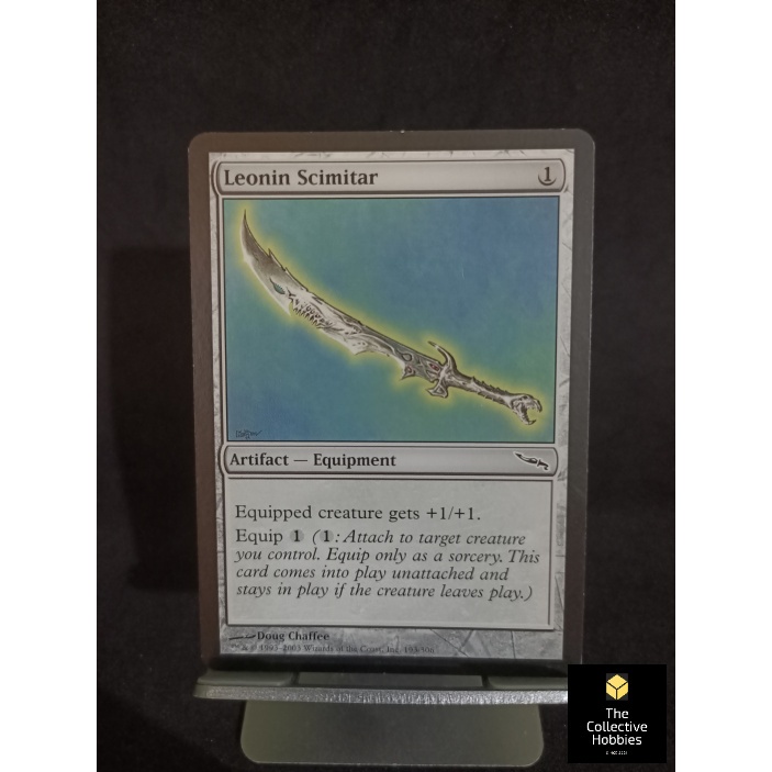 Magic the Gathering - MTG Card Game - Leonin Scimitar - MRD (NF ...