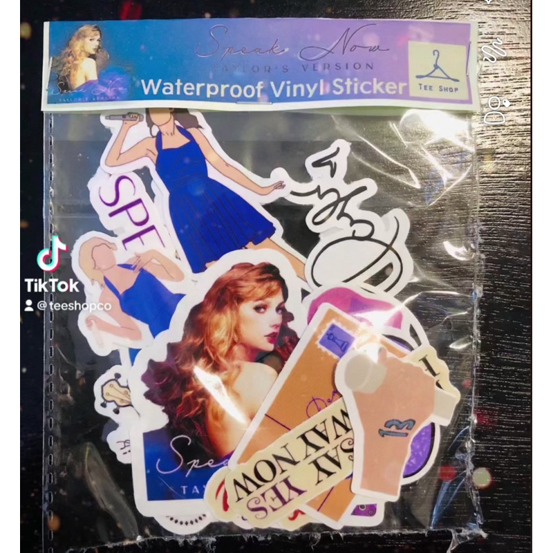 Speak Now Taylor's Version waterproof vinyl Sticker | Shopee Philippines