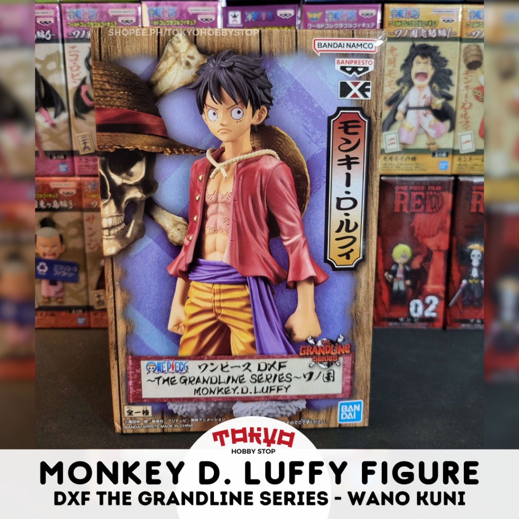 One Piece Figure DXF The Grandline Series Wano Kuni - Monkey D Luffy ...