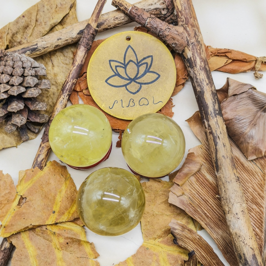 Citrine Mini Sphere (Merchant Stone) | Shopee Philippines