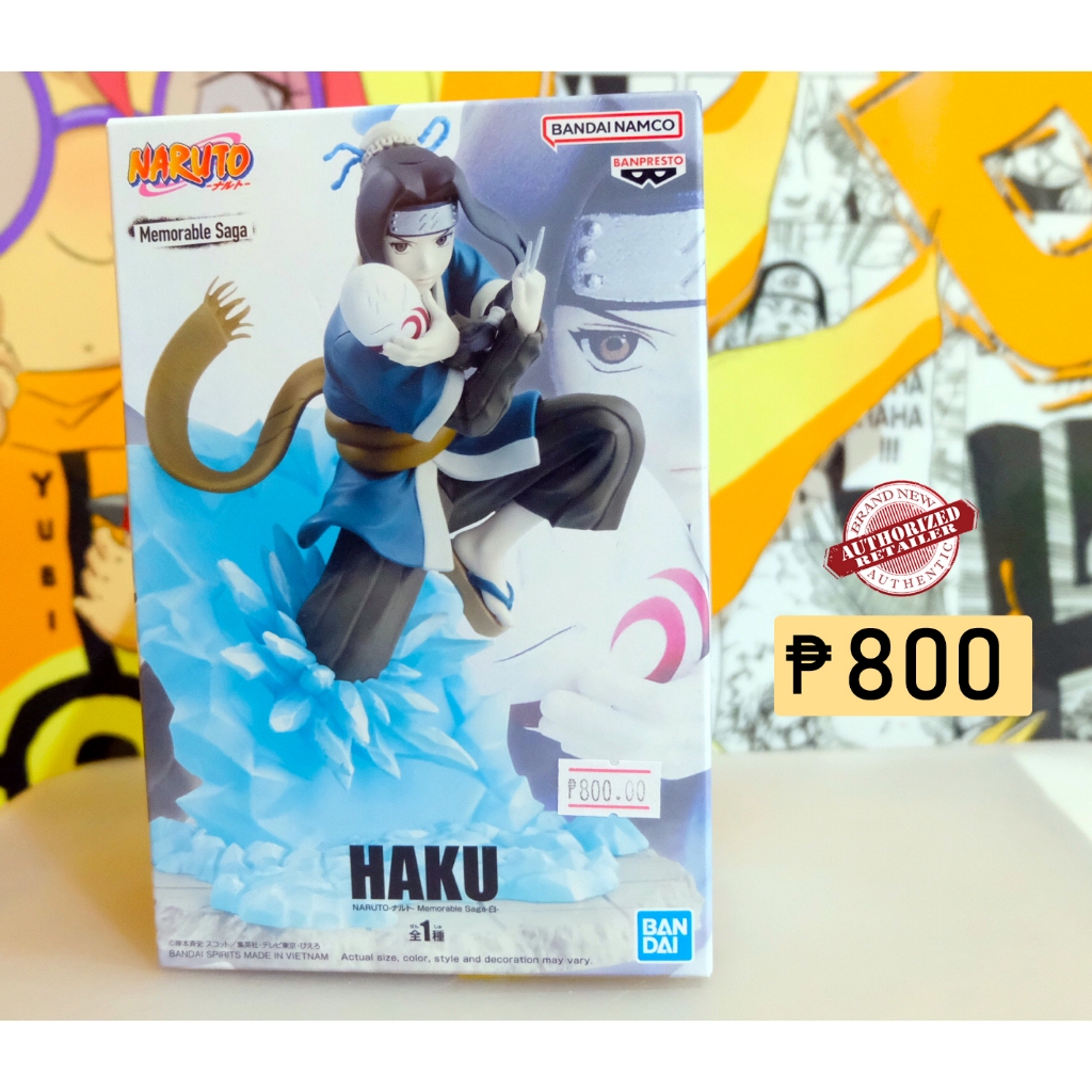 Banpresto – Naruto - Memorable Saga - Haku | Shopee Philippines