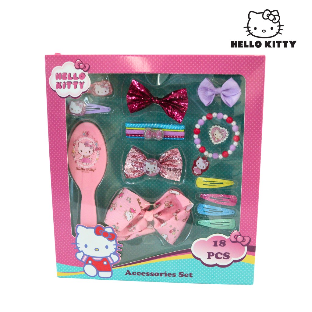 Sanrio Hello Kitty Hair Accessories Gift Set | Shopee Philippines