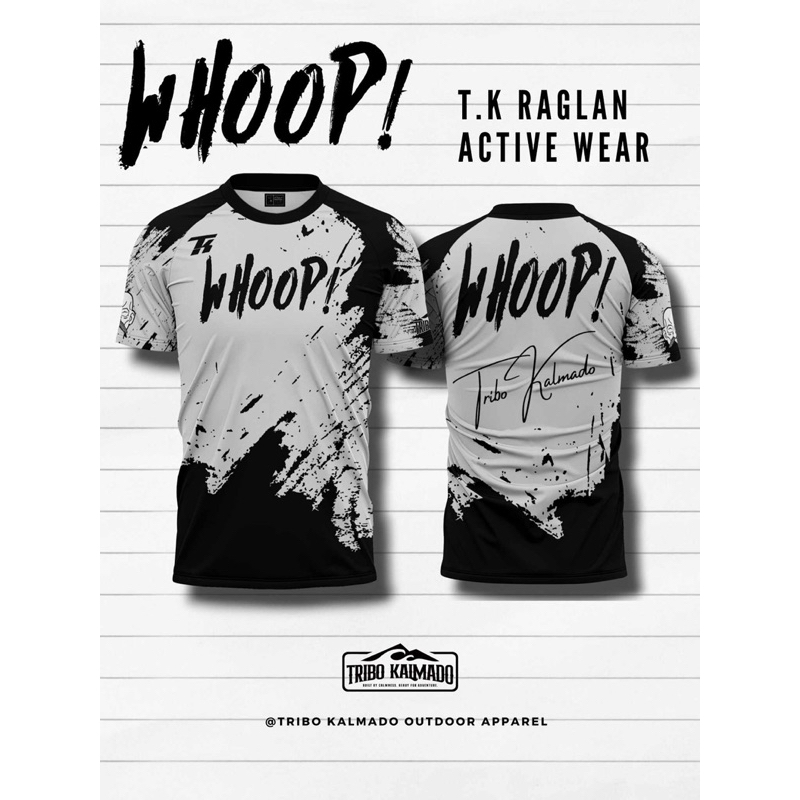 Tribo Kalmado Whoop Full Subli/ Active Dri Shirt/ Active wear | Shopee ...