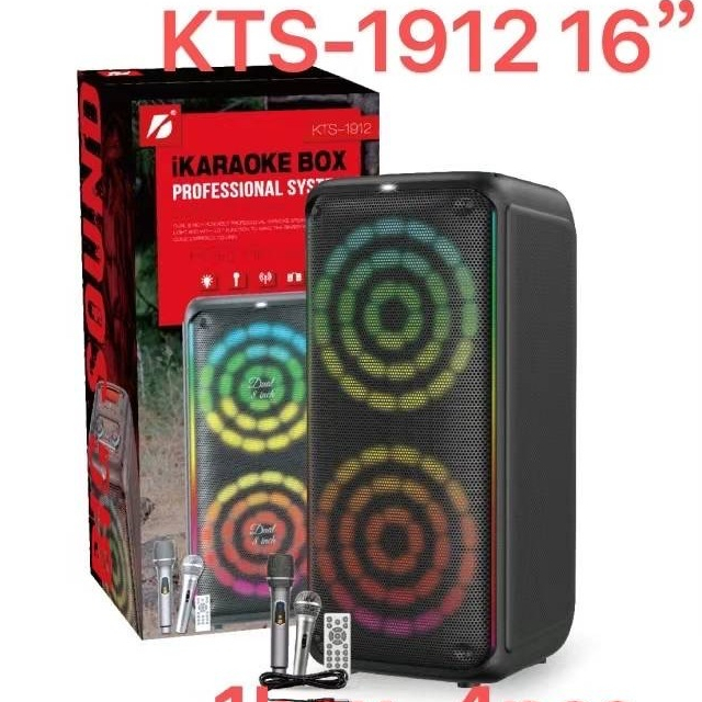 29" BIGGEST DUAL SIZE PORTABLE BLUETOOTH KARAOKE SPEAKER W/ BASS ...