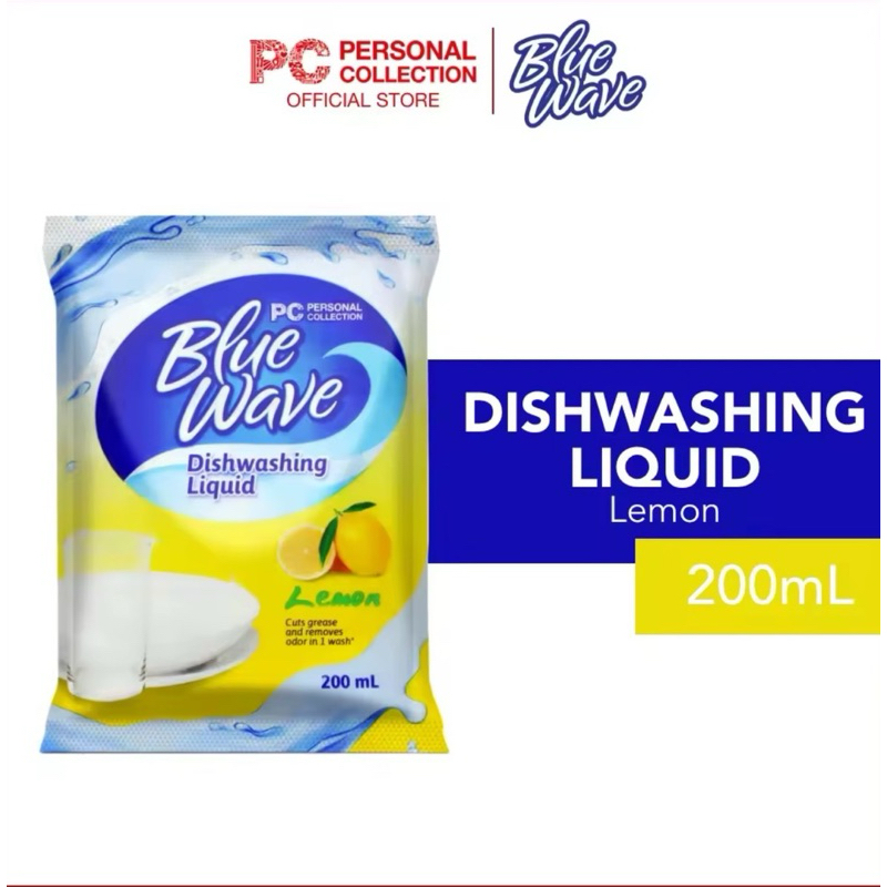 BLUE WAVE DISWASHING LIQUID 200 ML 100% PERSONAL COLLECTION | Shopee ...