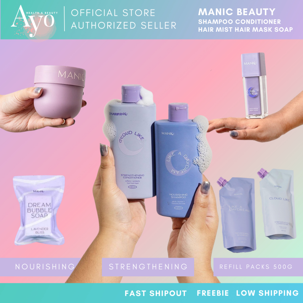 Manic Beauty Shampoo Conditioner Hair Perfume Cosmic Mist Like a ...