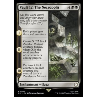 Vault 12: The Necropolis - Universes Beyond: Fallout (PIP) - BLACK ...