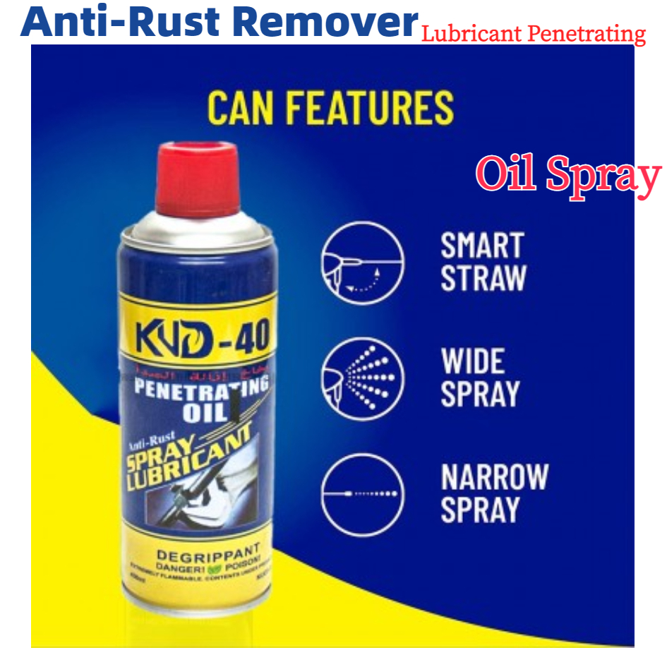 Anti Rust Remover And Panetrating Oil Spray Lubricant (200ml ,420ml ...
