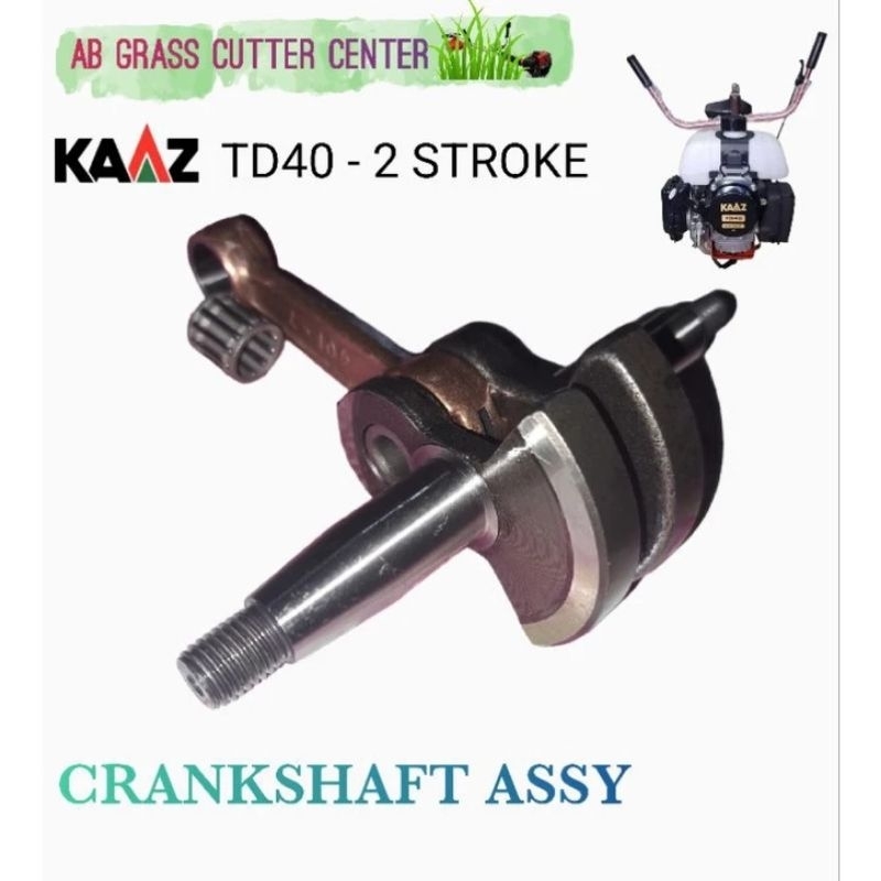 CRANKSHAFT ASSY TD40 2 STROKE GRASS CUTTER BRUSH CUTTER | Shopee ...