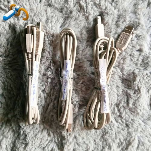 iCON USB PRINTER CABLE.2.0 / 3M-E216040 AWM STYLE 2725 60C-30V VW-1 ...