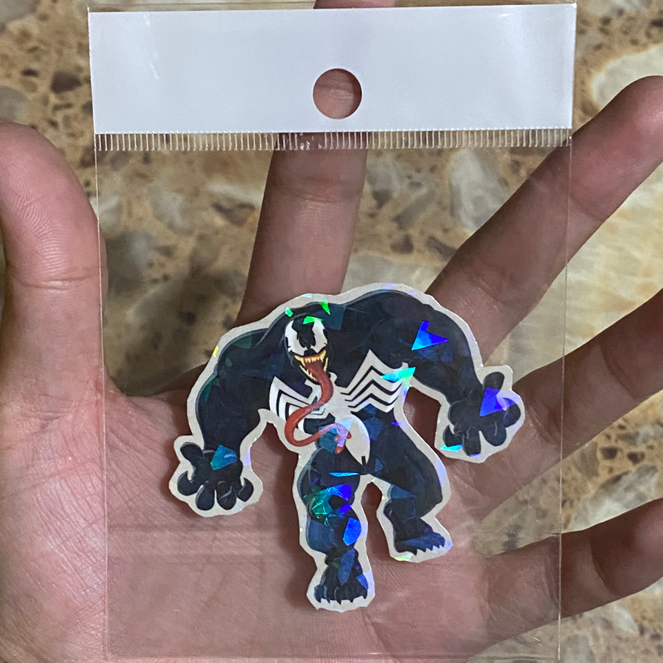 sticker venom marvel decals waterproof stickers decal laptop tumbler ...