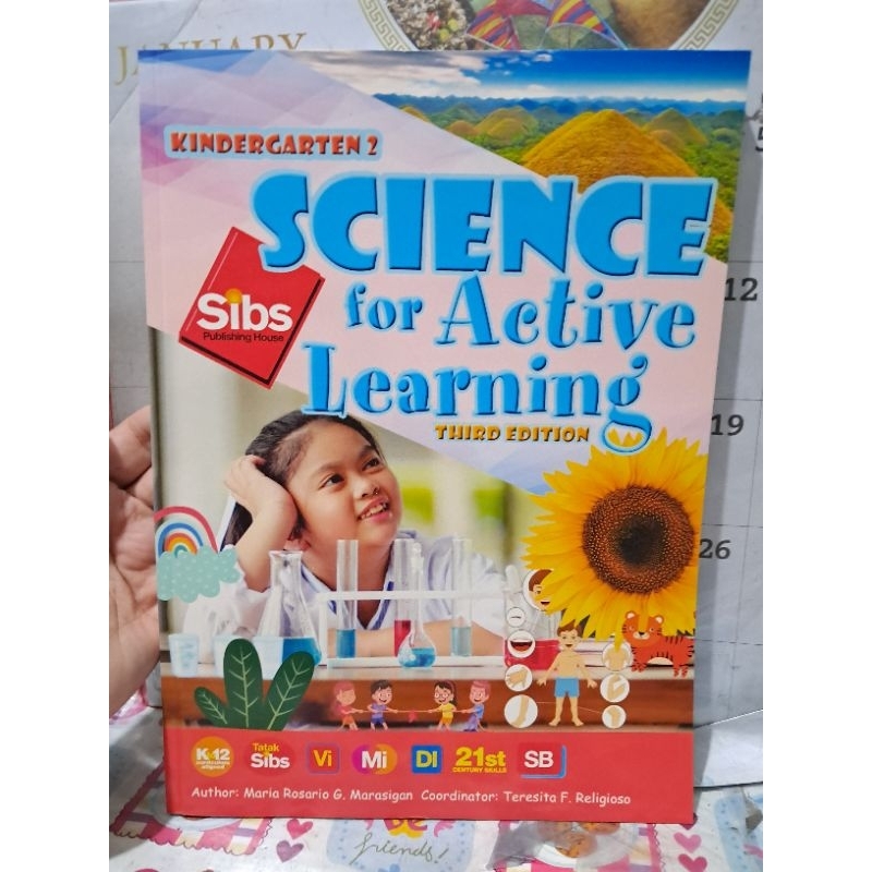 Science for Active Learning Third Edition Kinder 2 Brand-new Original ...