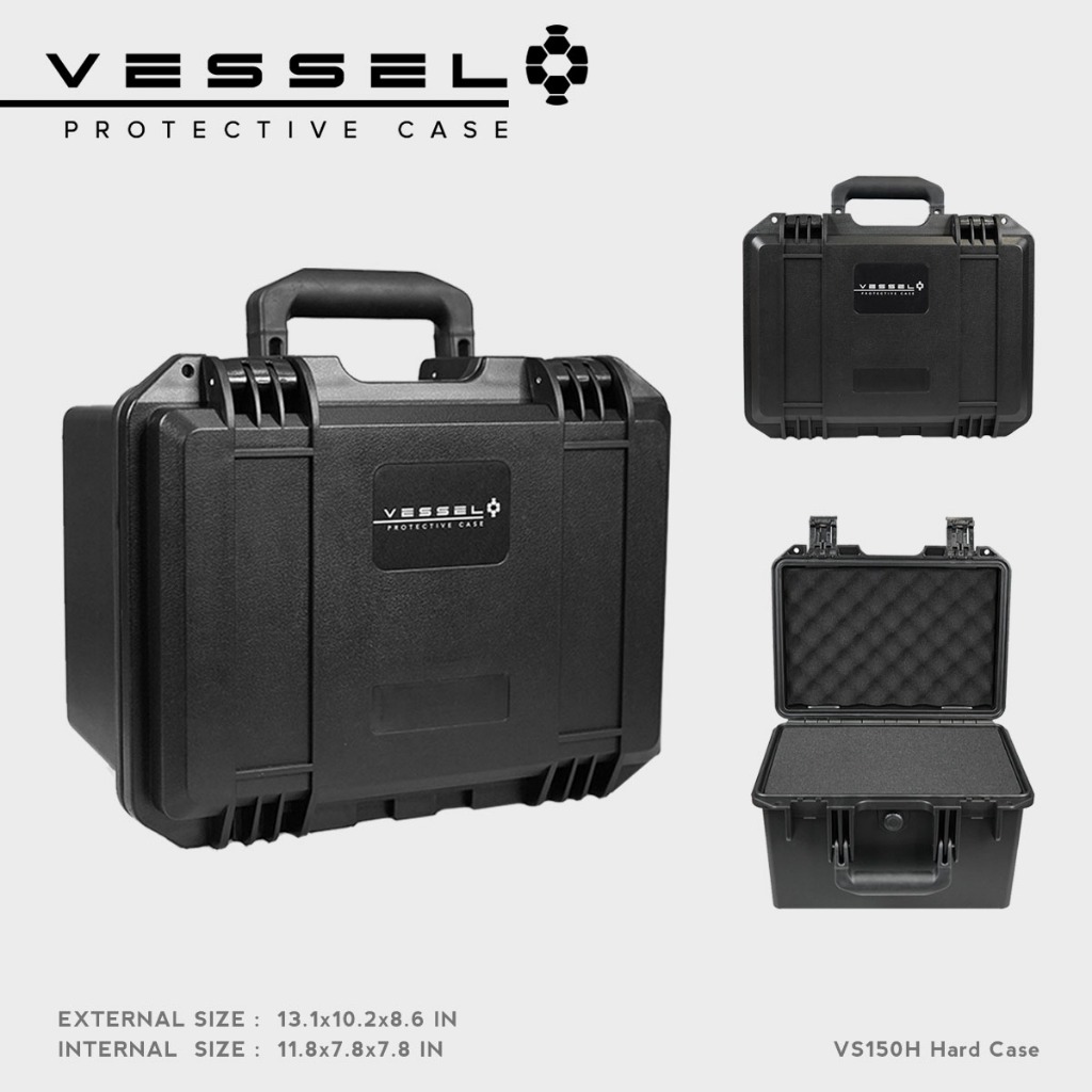 VESSEL VS150H Portable Hard Case for Photography, Equipment ...