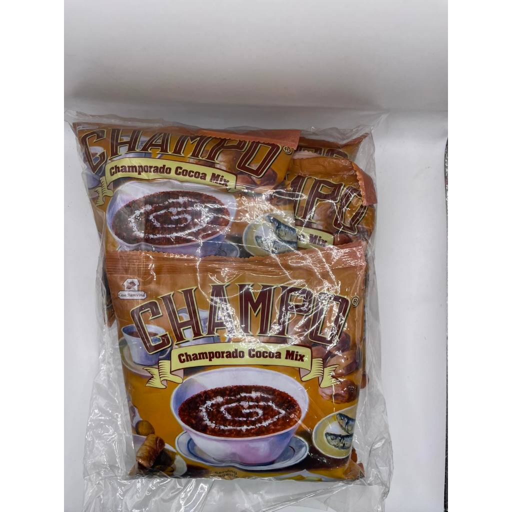 Casa Bamvina Brand CHAMPO Champorado Cocoa Mix 1kg (200g x 5 packs) | Shopee Philippines