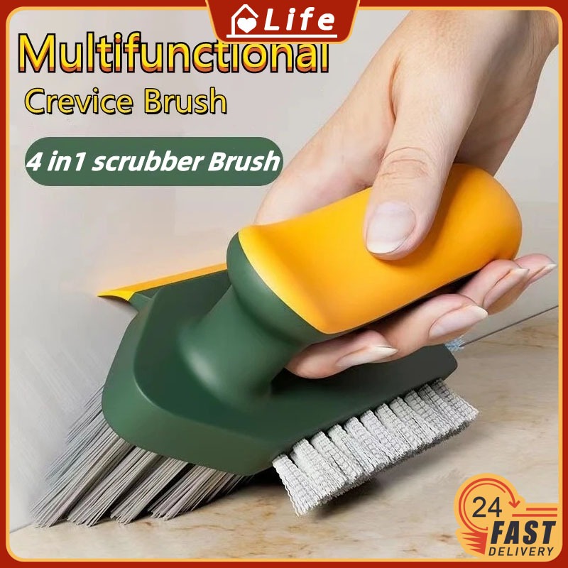 3 in 1 Crevice Brush Deep Cleaning Bathroom Kitchen Floor Brush ...