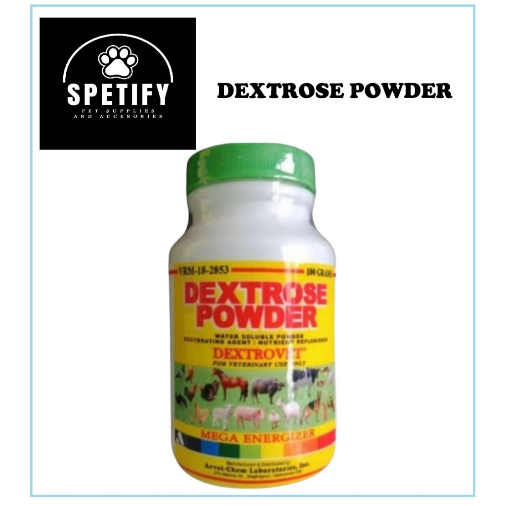 Dextrose Powder 100grams Dextrovet Electrolytes for Rehydration for All ...