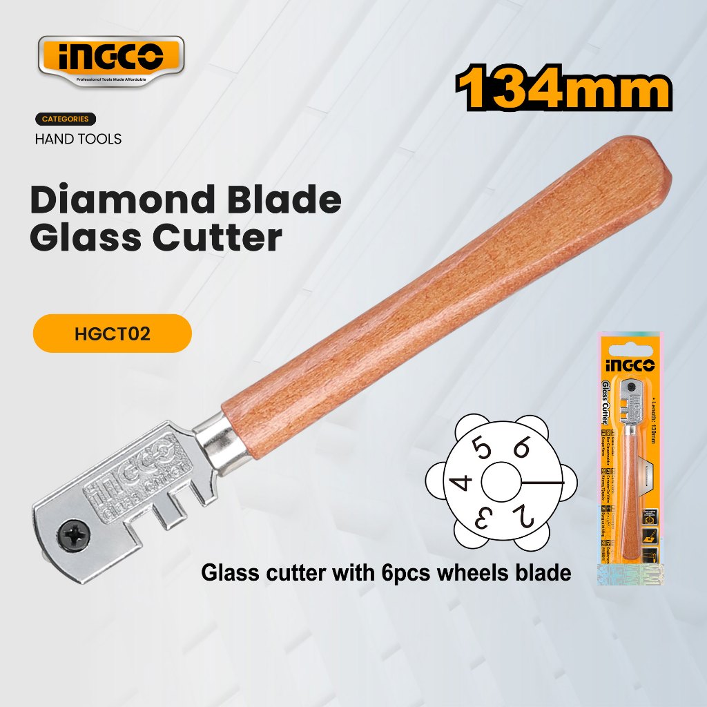 Ingco Diamond Blade Glass Cutter Pencil Cutter Oil Cutting Glass ...