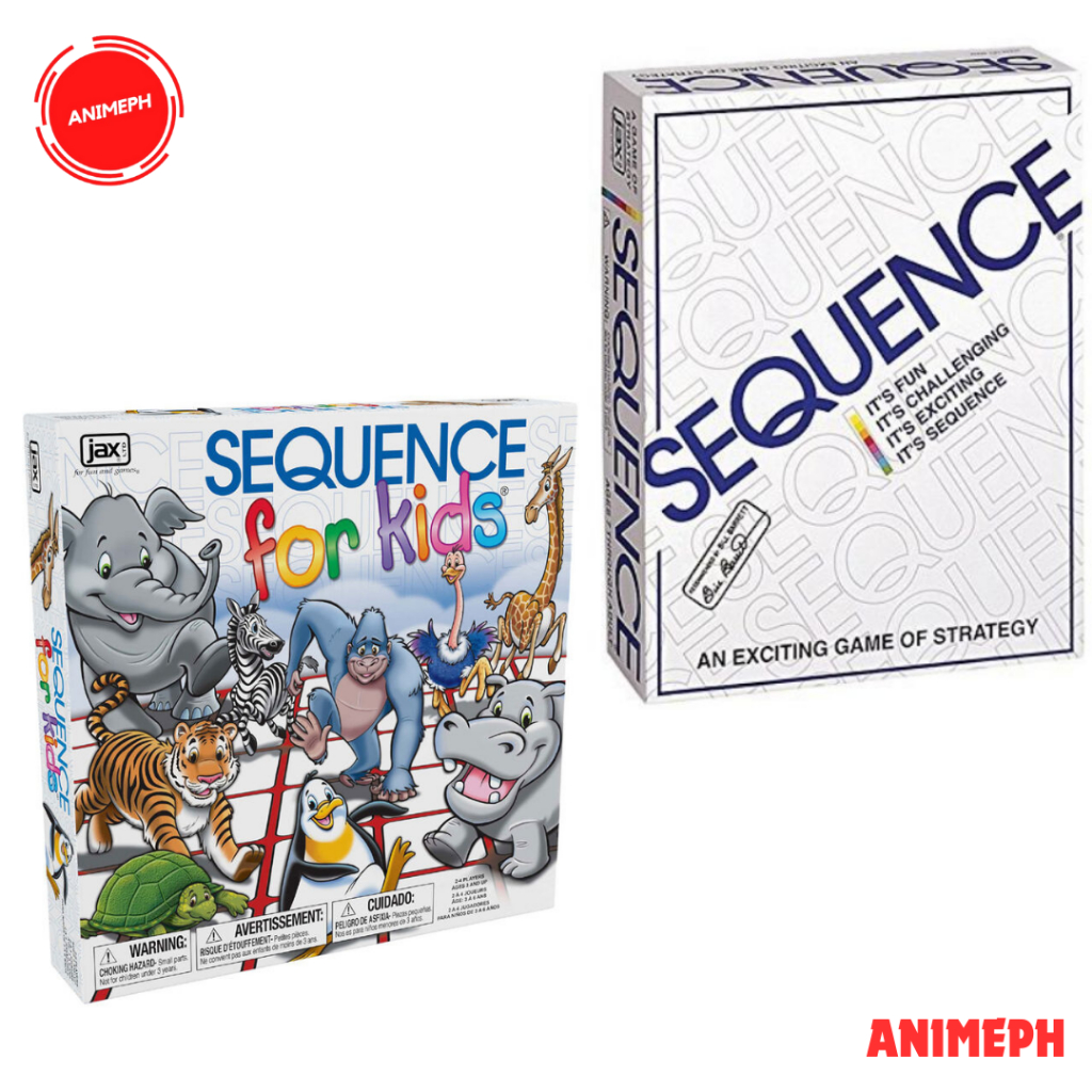 Sequence Board Game An Exciting Game of Strategy Walwal Cards Game for ...