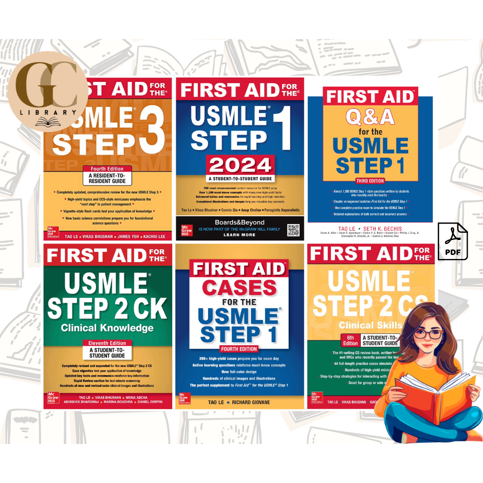 First Aid USMLE 2024 | Clinical Knowledge, Clinical Skills, Step 1, 2 ...