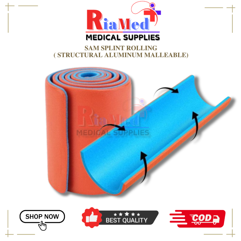 Sam Splint rolling( structural aluminum malleable) | Shopee Philippines
