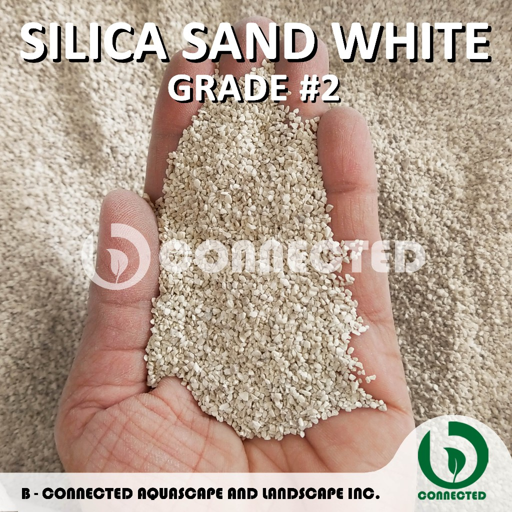 SILICA SAND WHITE COARSE GRADE#2 BY BCONNECTED - AQUARIUM ACCESSORIES ...