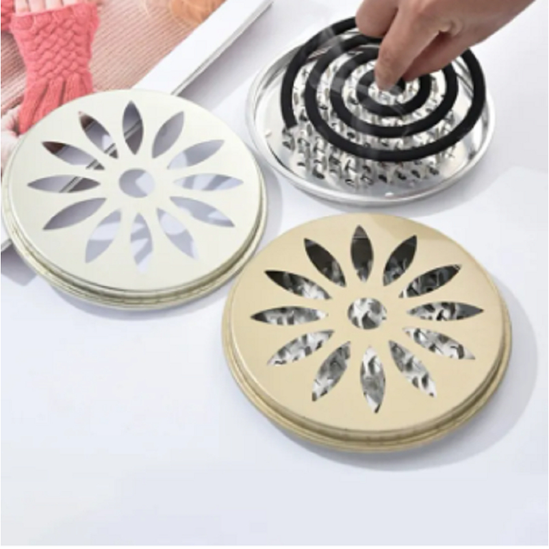 Rack Metal Repellent Rack With Cover Coil Holder Mosquito Coil Holder ...