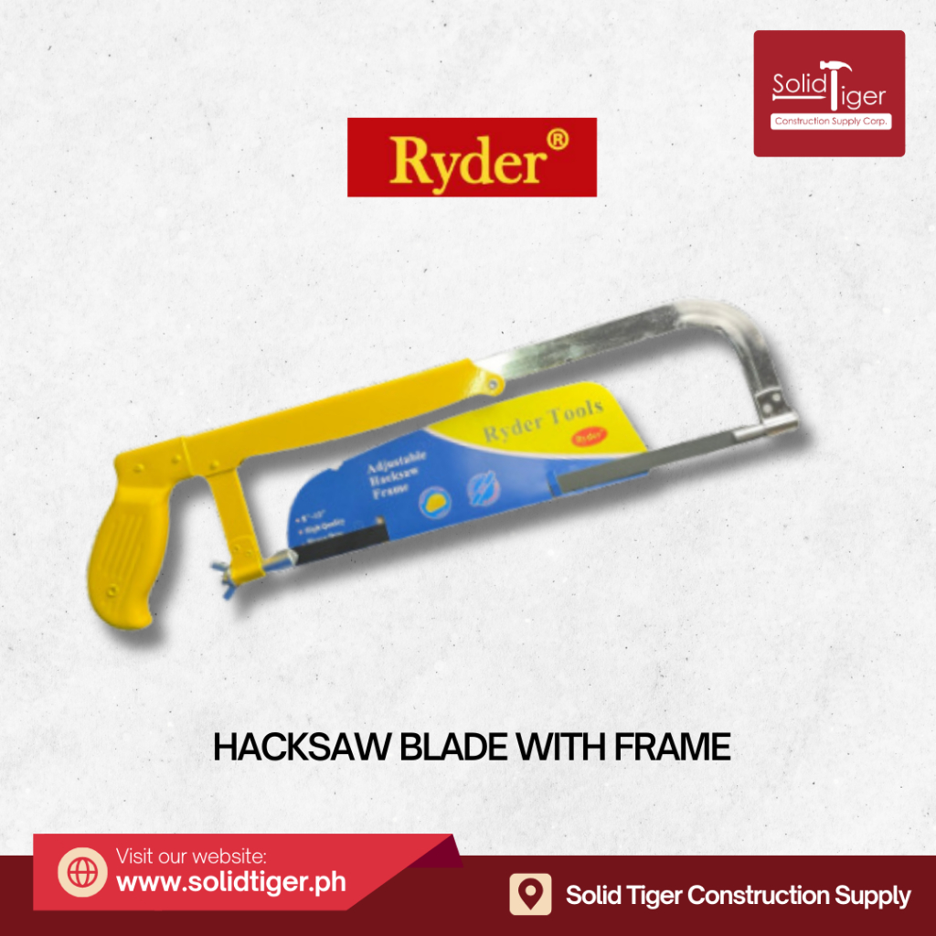 Ryder Hacksaw Frame Adjustable | Shopee Philippines