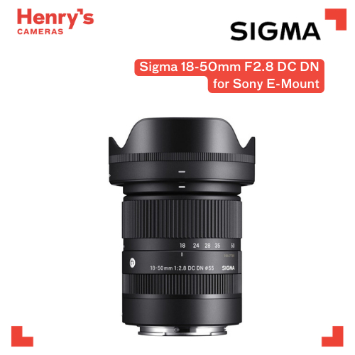 Sigma 18-50mm F2.8 DC DN for Sony E-Mount - Henry's Cameras | Shopee ...