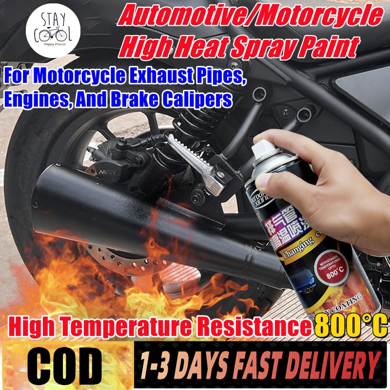 Motorcycle Parts High Temp Spray Engine Coating Spray Without Fading ...