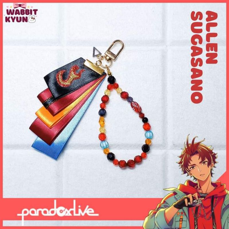 Paradox live inspired Ribbon keychains for binders and itabag | Shopee ...