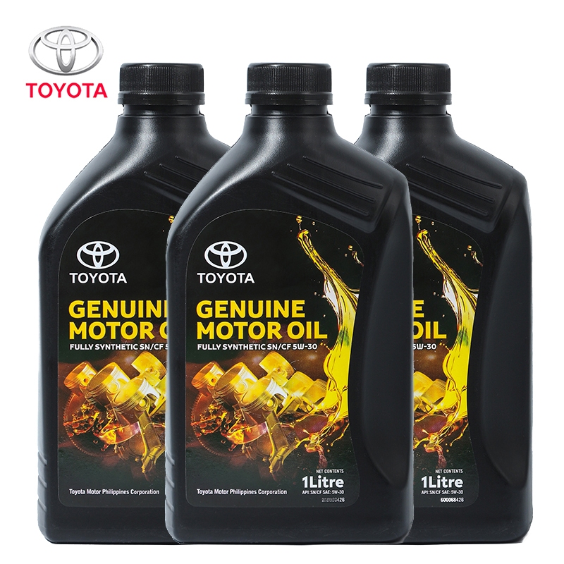 Toyota Genuine Motor 5W-30 Oil 1L Fully Synthetic Engine Oil for Diesel ...