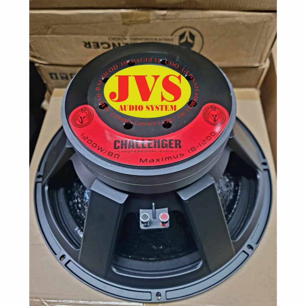 Challenger Maximus 18 1200 watts 18 Inches Professional Speaker | Shopee Philippines