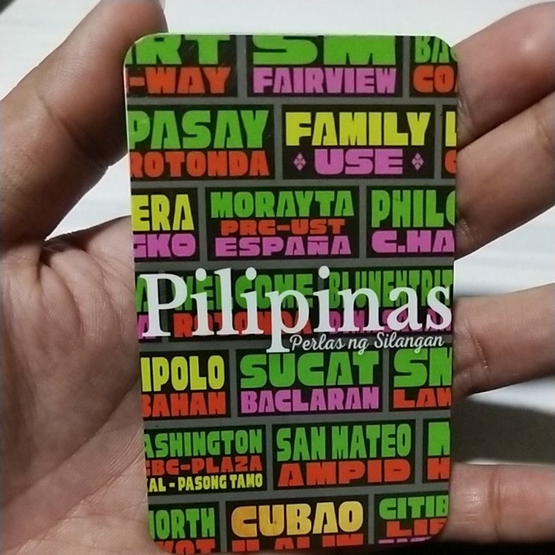 Philippines Tourist Spot Design Rubber Ref Magnet Souvenir (Jeepney ...