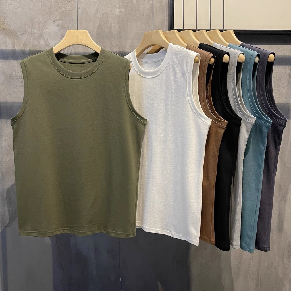 Lucky #T120 Muscle Sleeve Sando For Men Round neck Unisex Mens Sando ...