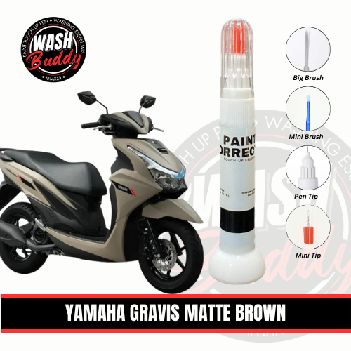 Wash Buddy Yamaha Gravis Matte Brown Paint Touch Up (Paint Correct ...